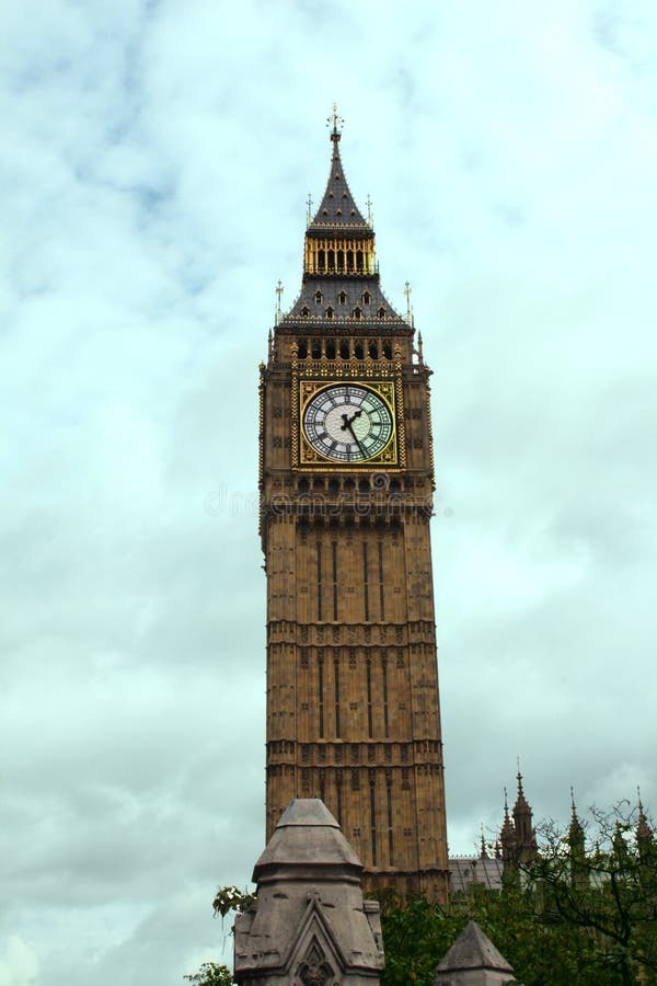 Westminster London Clock stock photo. Image of international - 95723904