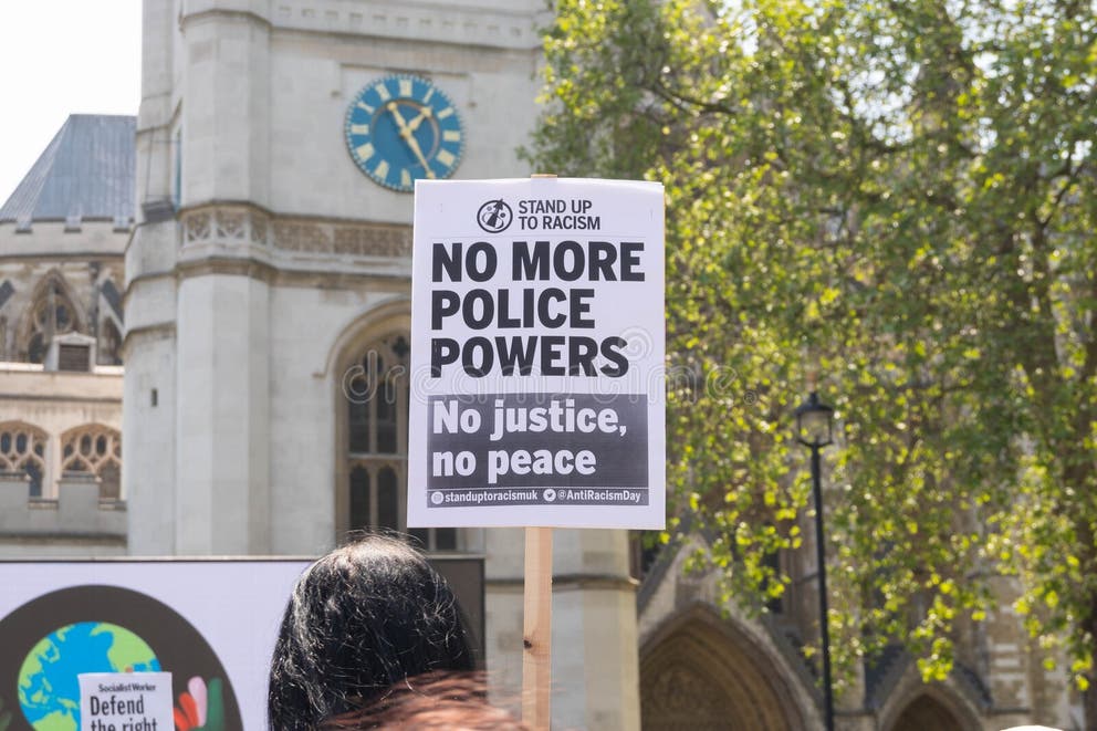 WESTMINSTER, LONDON - 27 May 2023: Protesters Marching at a Kill the ...