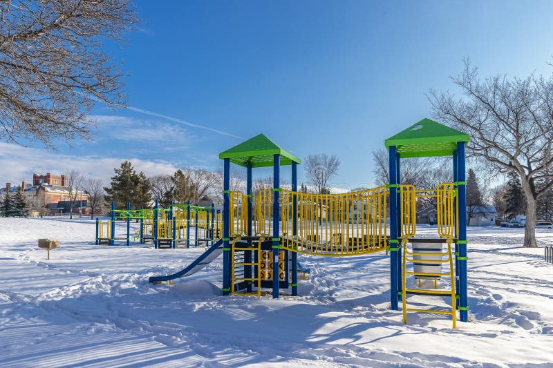 Westmount Park in Saskatoon, Canada Editorial Stock Photo - Image of ...
