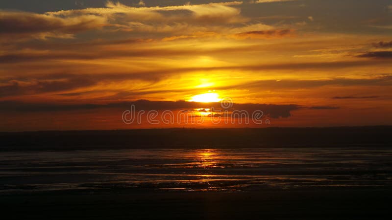 Weston super mare sunset stock image. Image of sunrise - 77490249