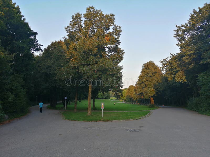 Westpark Park Munchen Land View Stock Photo - Image of park, munchen ...