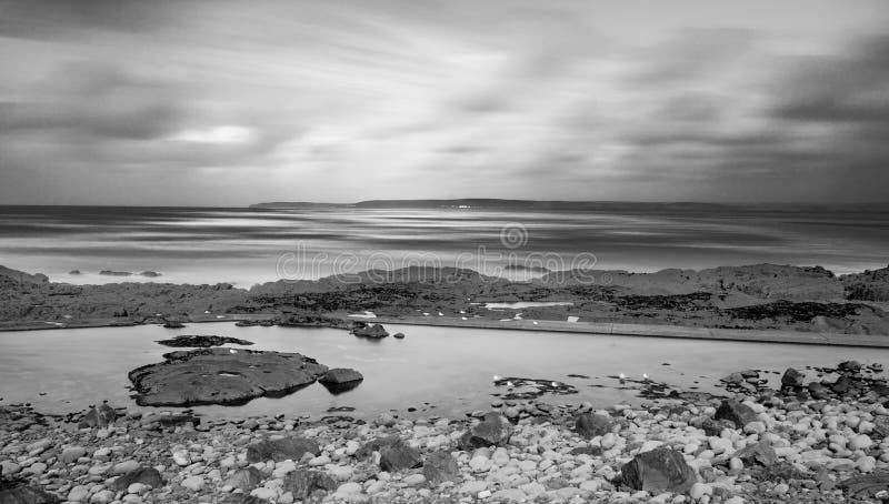 Westward Ho! stock image. Image of rock, seaside, holiday - 78153029