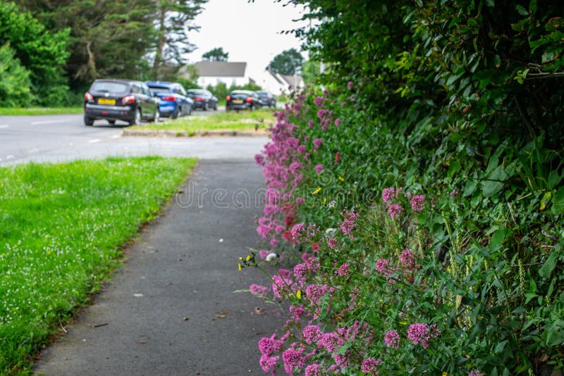 WESTWARD HO!, DEVON, ENGLAND - 21 June 2021: Westward Ho! Boundary Sign ...