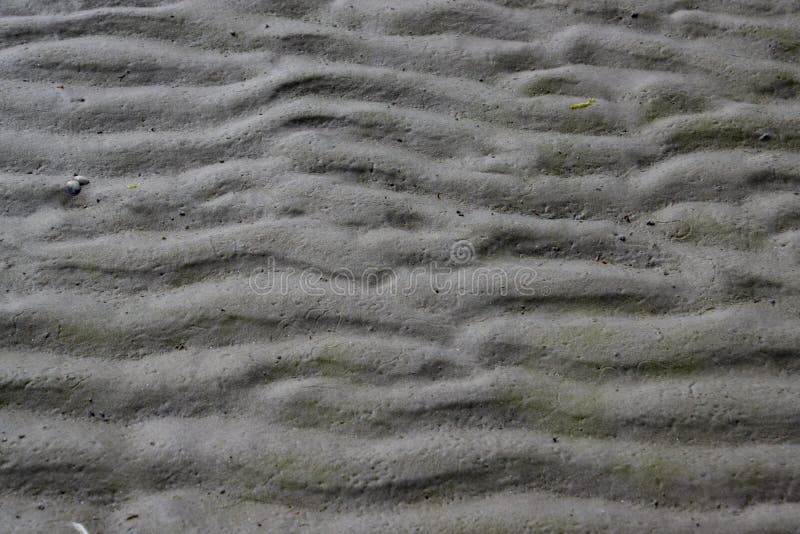 Wet Abstract Sand Pattern for Background Stock Photo - Image of ripple ...