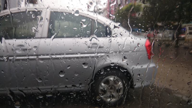 Heavy Monsoon Rain Singapore Stock Photo - Image of season, singapore ...