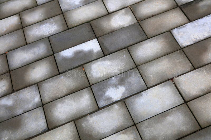 Wet cement floor tile stock photo. Image of floor, cement - 370615150