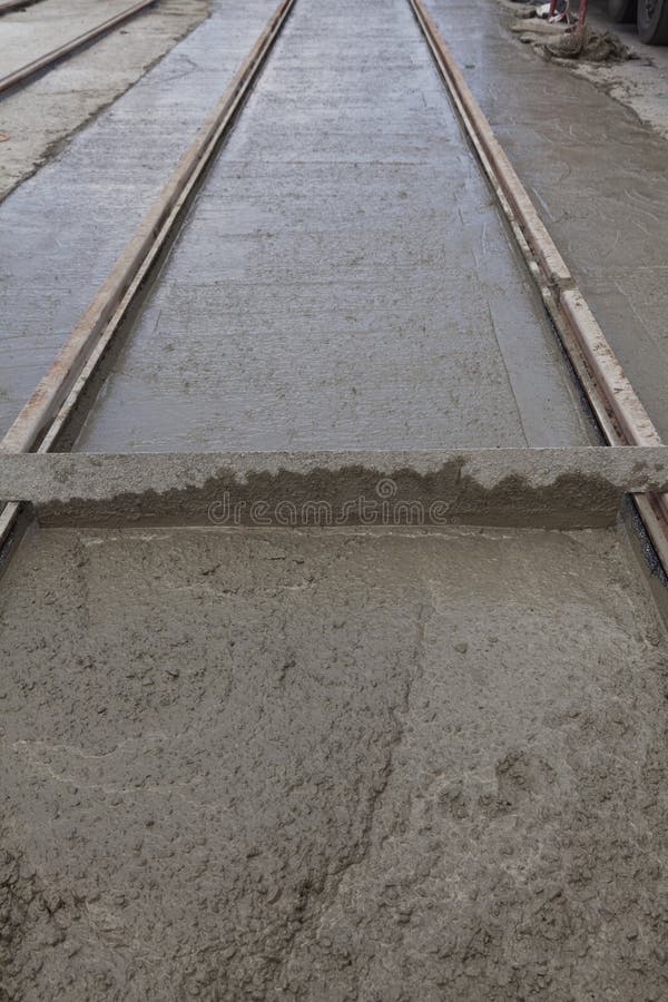 Wet Cement Railway Track Stock Photos - Free & Royalty-Free Stock ...