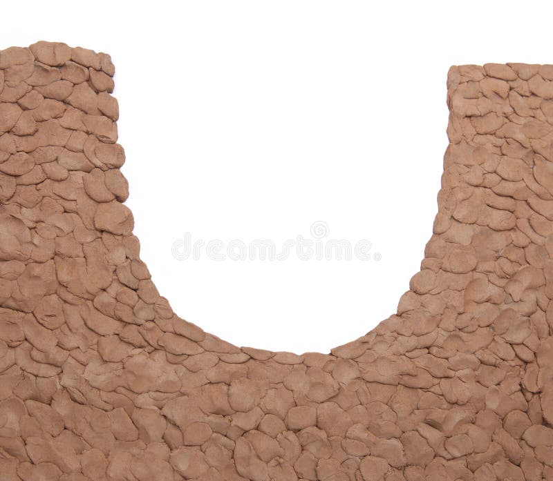 Natural Clay Texture Background. Stock Image - Image of hobby ...
