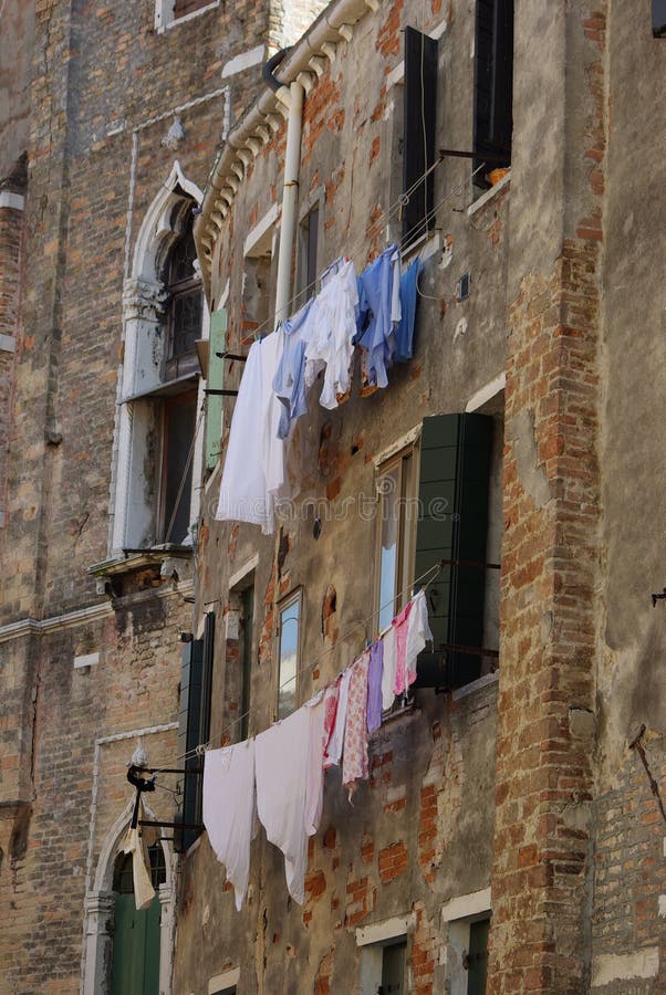 Wet Clothes Hanging Picture. Image: 5412075