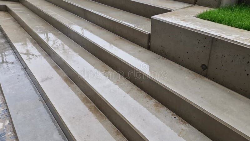 Concrete Staircase Construction with Metal Structure for Cavity Wall ...