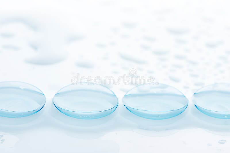 Contact lenses stock image. Image of lens, isolated, macro - 1364527