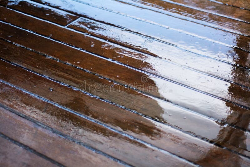 Wet Deck Planks on a Sailing Yacht Stock Photo - Image of marine ...
