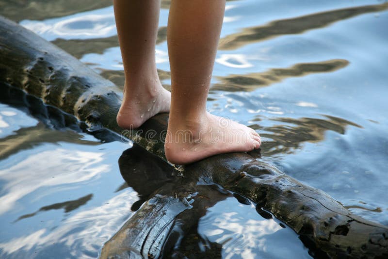 Wading stock photo. Image of female, pedicure, feet, enjoy - 170384