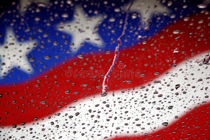 Wet flag stock photo. Image of tears, drops, patriotic - 833630