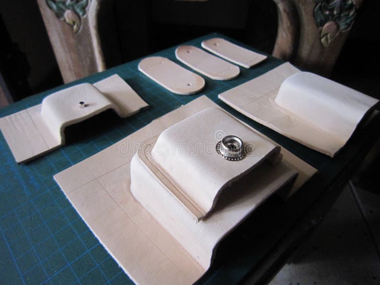 Wet forming leather 04 stock image. Image of craft, sheath - 106528363