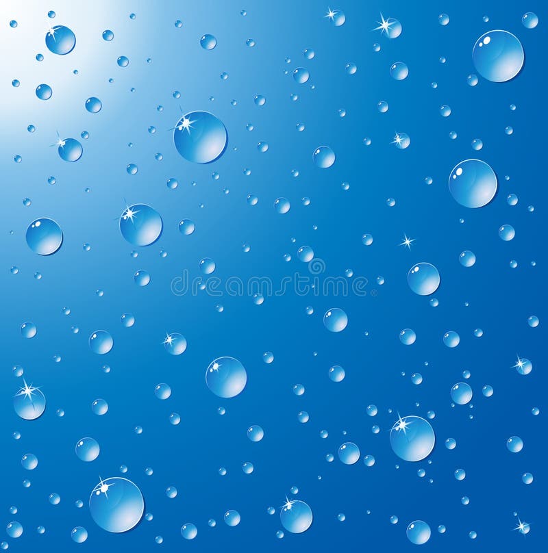 Vector water bubbles stock vector. Illustration of light - 11479493