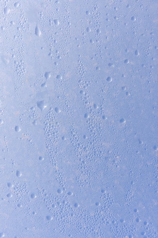 Wet Glass Texture Background with Drops. Condensate Dew Stock Photo ...