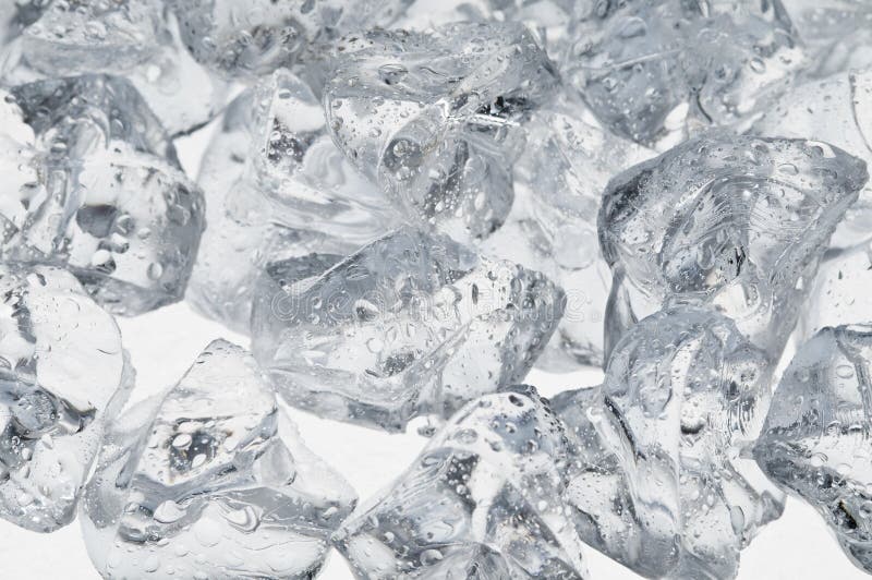 Wet ice cubes objects stock photo. Image of liquid, shot - 13155988