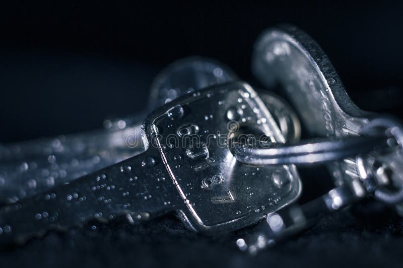 Wet keys stock photo. Image of home, stormy, house, rain - 36703570