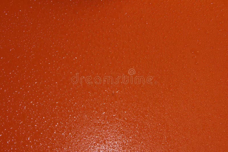 Wet Orange Background. Bright Texture with Water Drops Stock Image ...