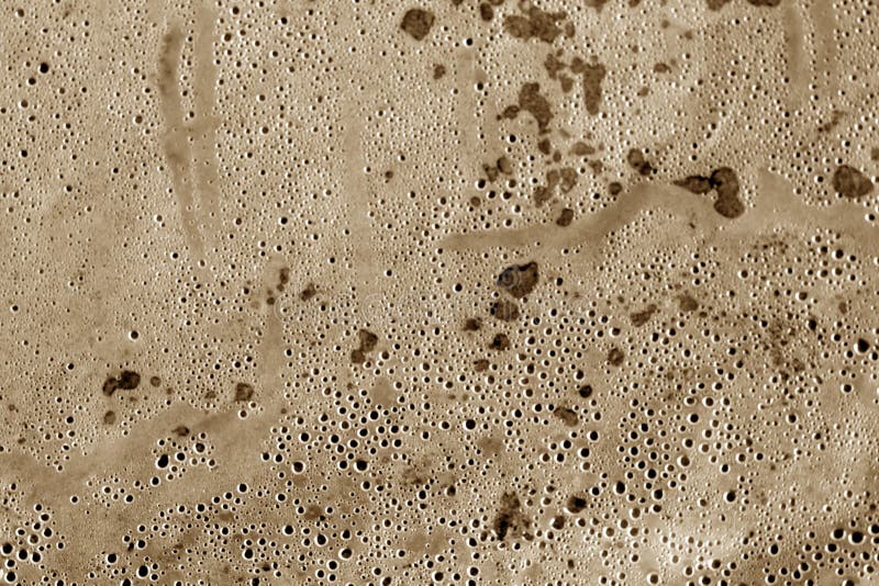 Wet Plastic Transparent Old Wrap Texture in Brown Tone Stock Photo ...