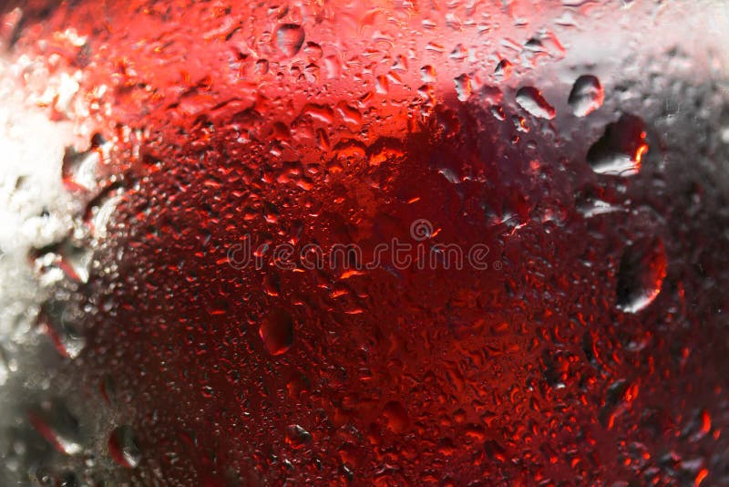 Wet Red Abstract Background, Drop Water Wallpaper Stock Image - Image ...
