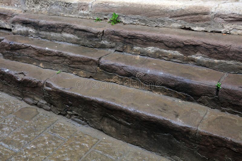 Wet rock steps stock photo. Image of stones, nature - 365743032