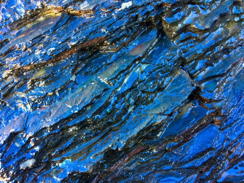 Wet rock, stone formations stock image. Image of unusual - 134240785