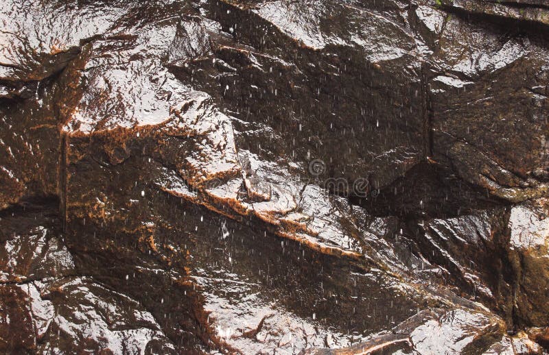 Wet rock texture stock photo. Image of landscape, natural - 93103708