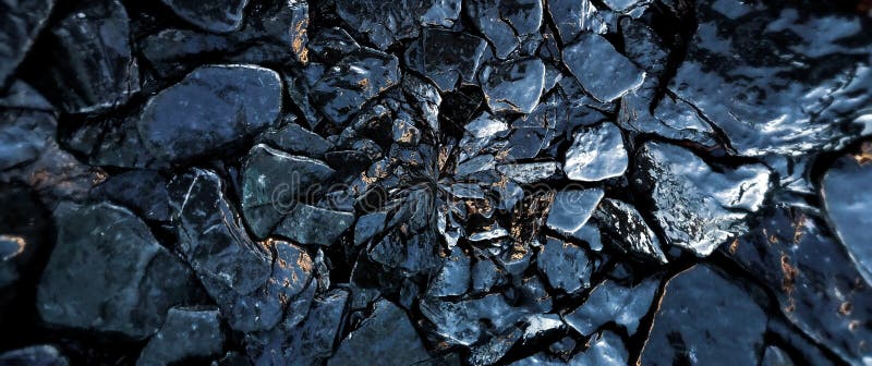 The Wet Rocks and Stone Texture Pattern Background Stock Photo - Image ...