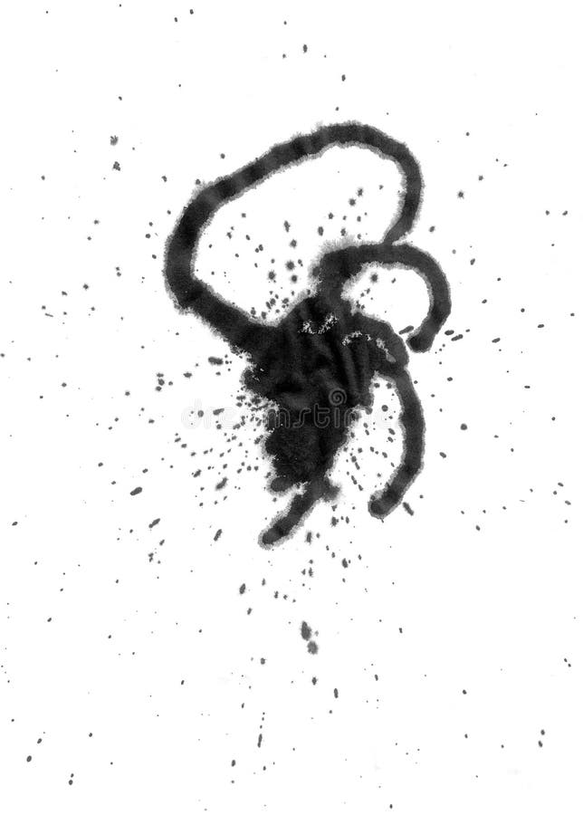 Wet Running Splatter stock photo. Image of streaks, blobs - 768078