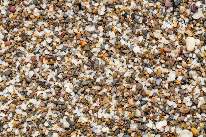 Wet Sand, Grains of Sand Close-up, Uniform Texture Background Stock ...