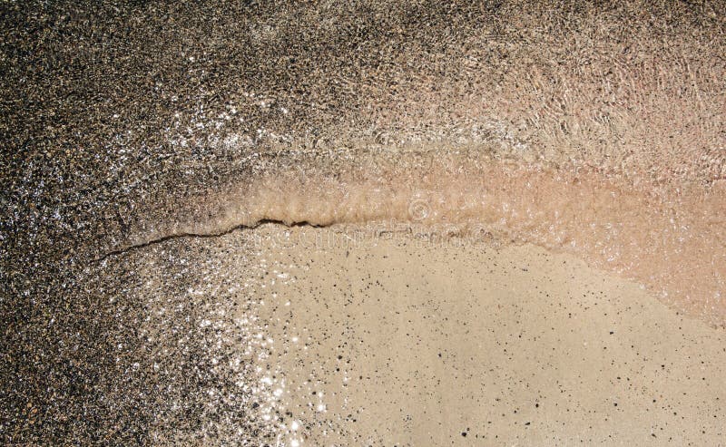 Wet Sand Washed by Sea Tide Stock Image - Image of cool, ocean: 42068687
