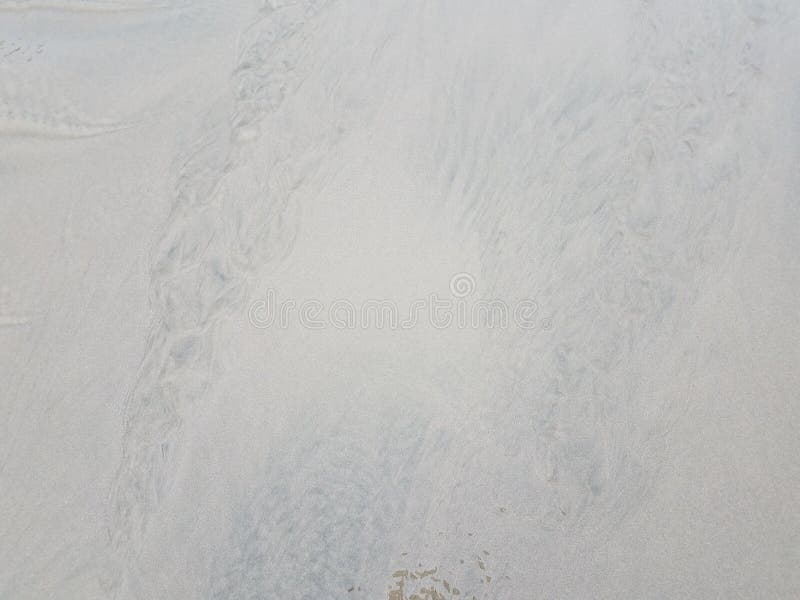 Wet Sand with Water at the Beach Stock Image - Image of nature, shore ...