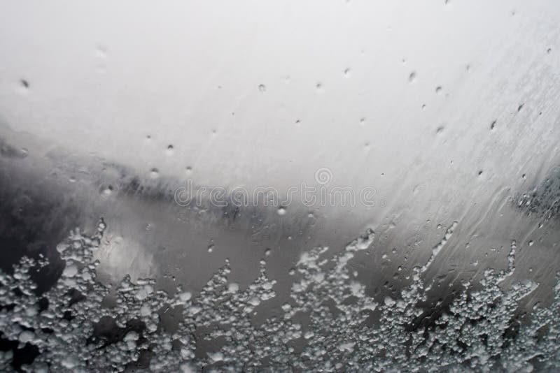 Snow on a glass, stock photo. Image of fresh, freeze - 175747694