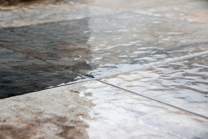 Wet stone floor photograph stock image. Image of photograph - 78591323