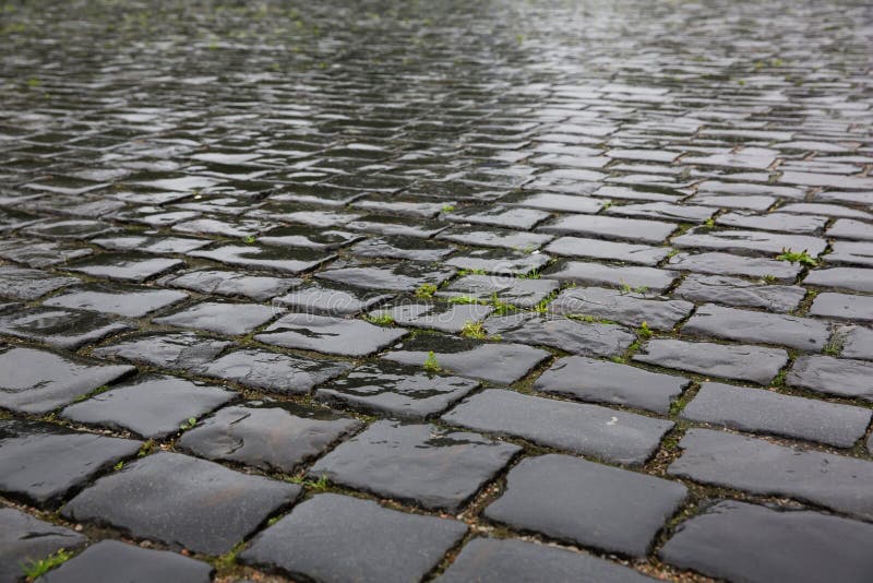 Wet stone pavement texture stock image. Image of material - 100471225