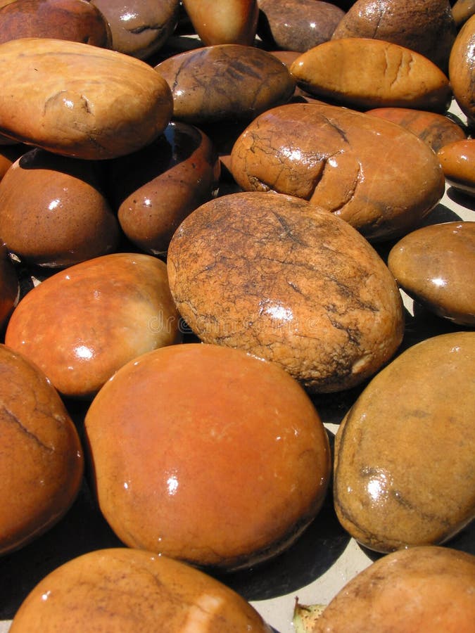 Wet Stones - 1 stock image. Image of june, summer, rocks - 9843