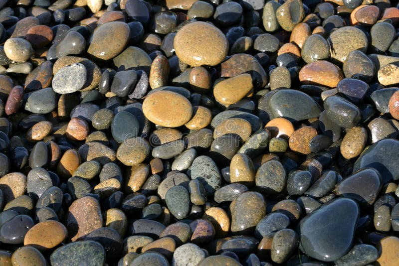 Wet stones stock image. Image of shiny, shapes, multi, smooth - 676651