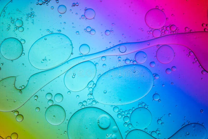 Wet Surface of Colorful Surface As Abstract Background Stock Photo ...