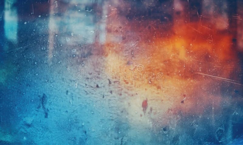 Wet Windows. Light, Rain. Background. for Banner, Postcard ...