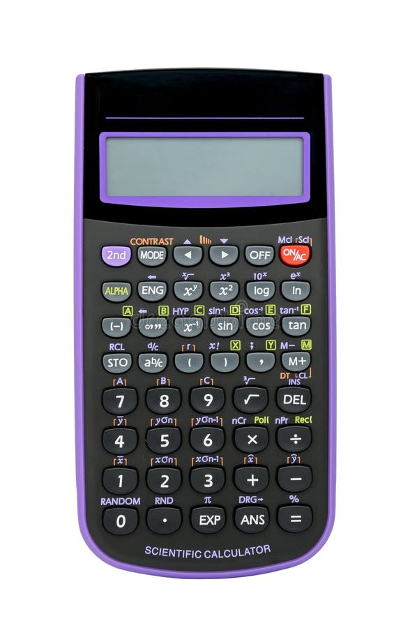 Calculator stock afbeelding. Image of toetsenbord, knopen - 12322811