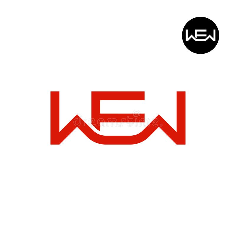 Wew Monogram Stock Illustrations – 8 Wew Monogram Stock Illustrations ...