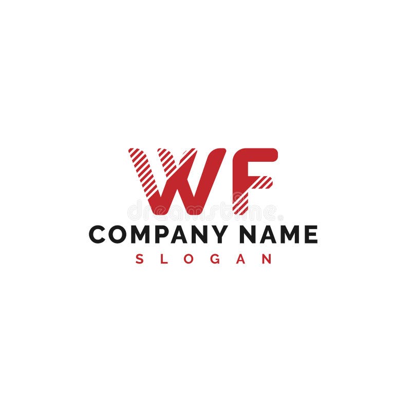 WF Letter Logo Design. WF Letter Logo Vector Illustration - Vector ...