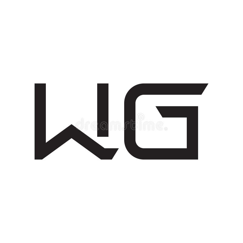 Logo Wg Letter Stock Illustrations – 740 Logo Wg Letter Stock ...