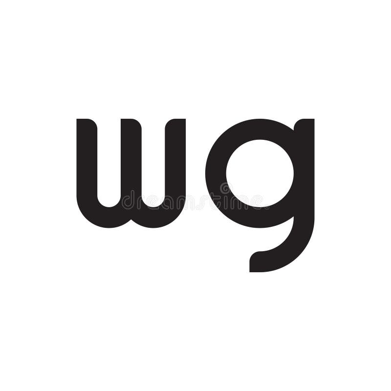 Logo Wg Letter Stock Illustrations – 740 Logo Wg Letter Stock ...