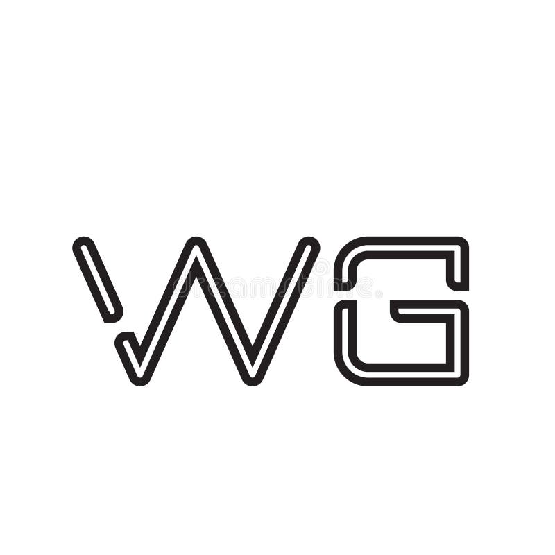 Logo Wg Letter Stock Illustrations – 761 Logo Wg Letter Stock ...