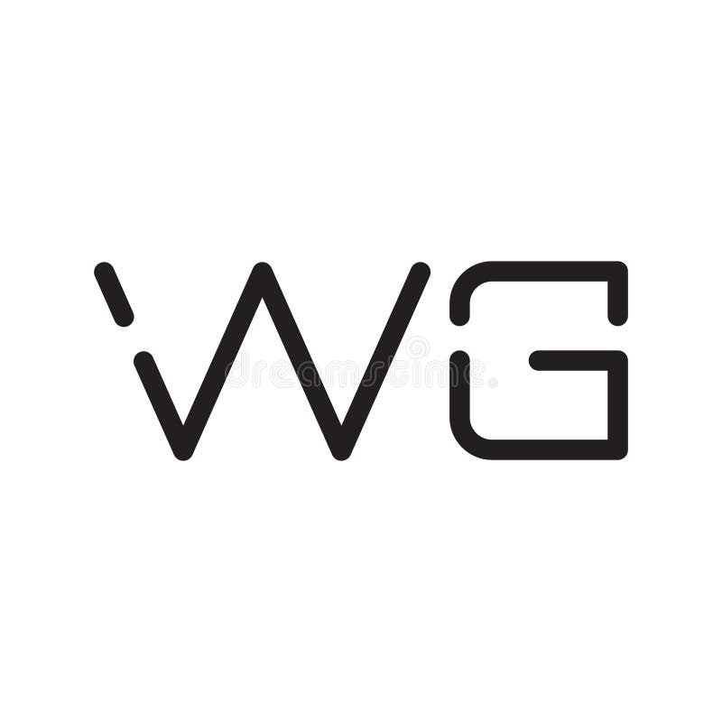Logo Wg Letter Stock Illustrations – 879 Logo Wg Letter Stock ...