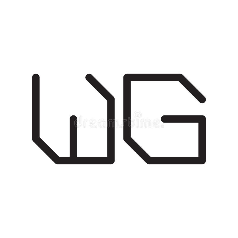 Logo Wg Letter Stock Illustrations – 740 Logo Wg Letter Stock ...