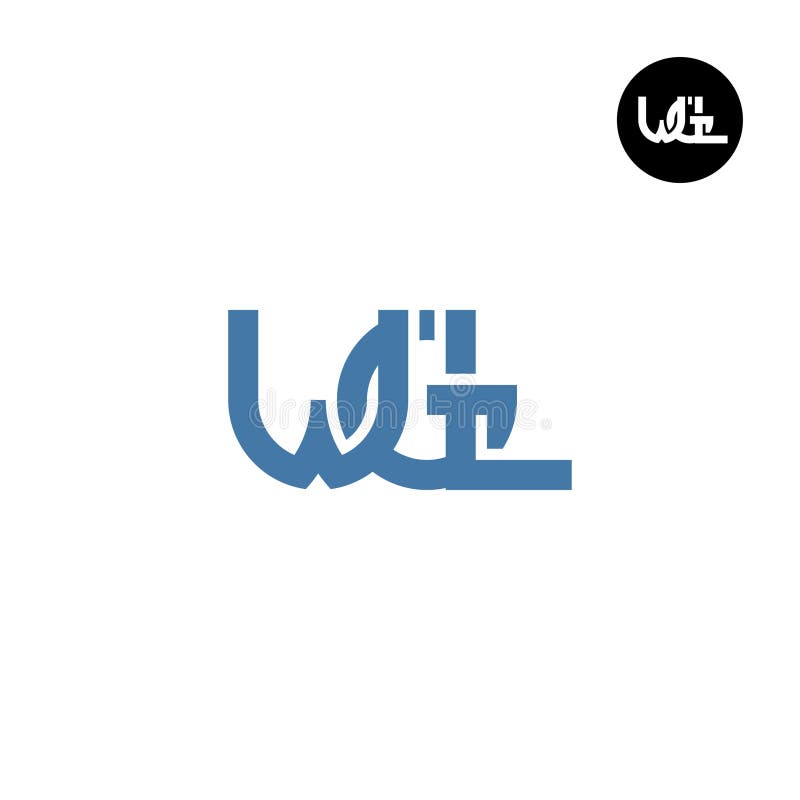 WGL Logo Letter Monogram Design Stock Vector - Illustration of minimal ...